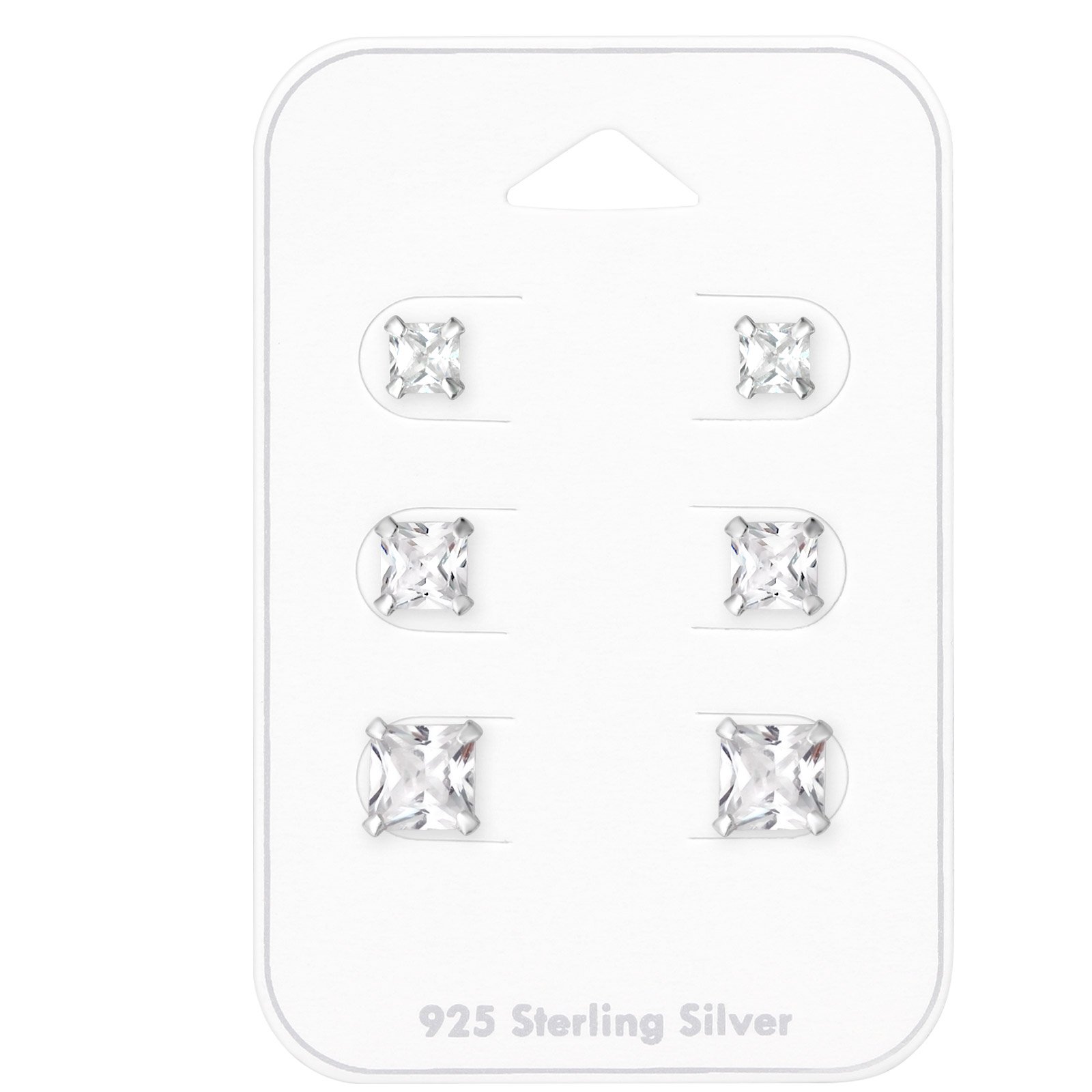 Essential Square Stud Pack - Aurum Oasis Jewellery