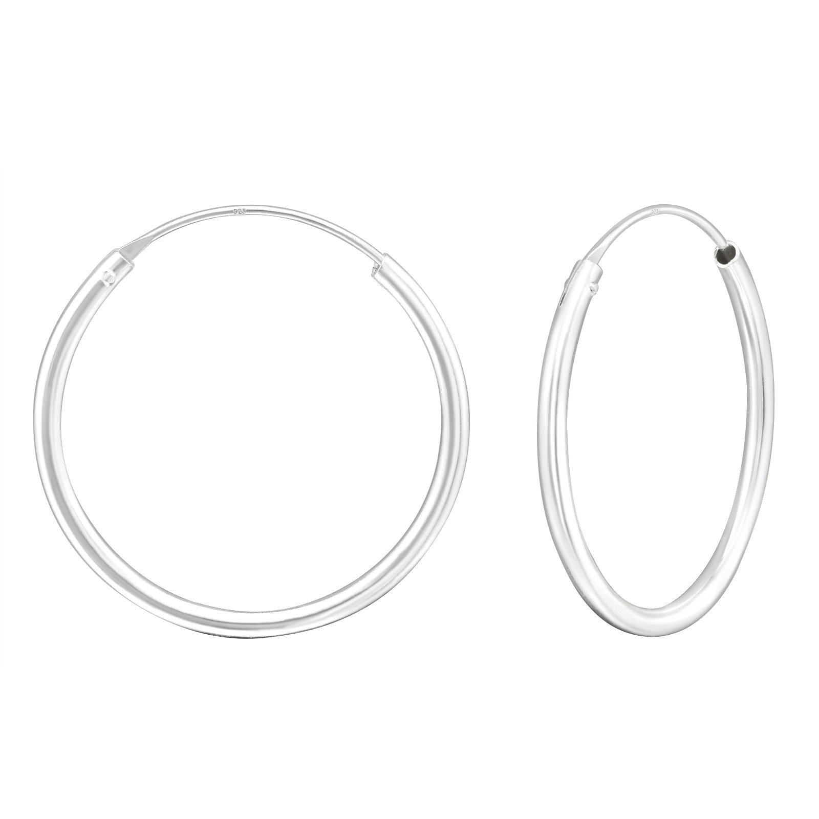 Essential Hoops 30mm Thick Aurum Oasis Jewellery