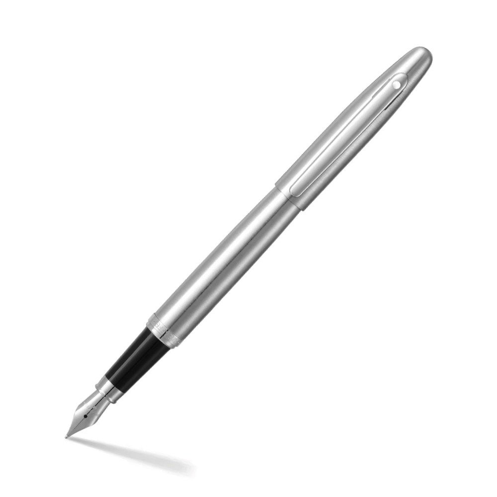 Sheaffer Strobe Silver Fountain Pen - Aurum Oasis Jewellery